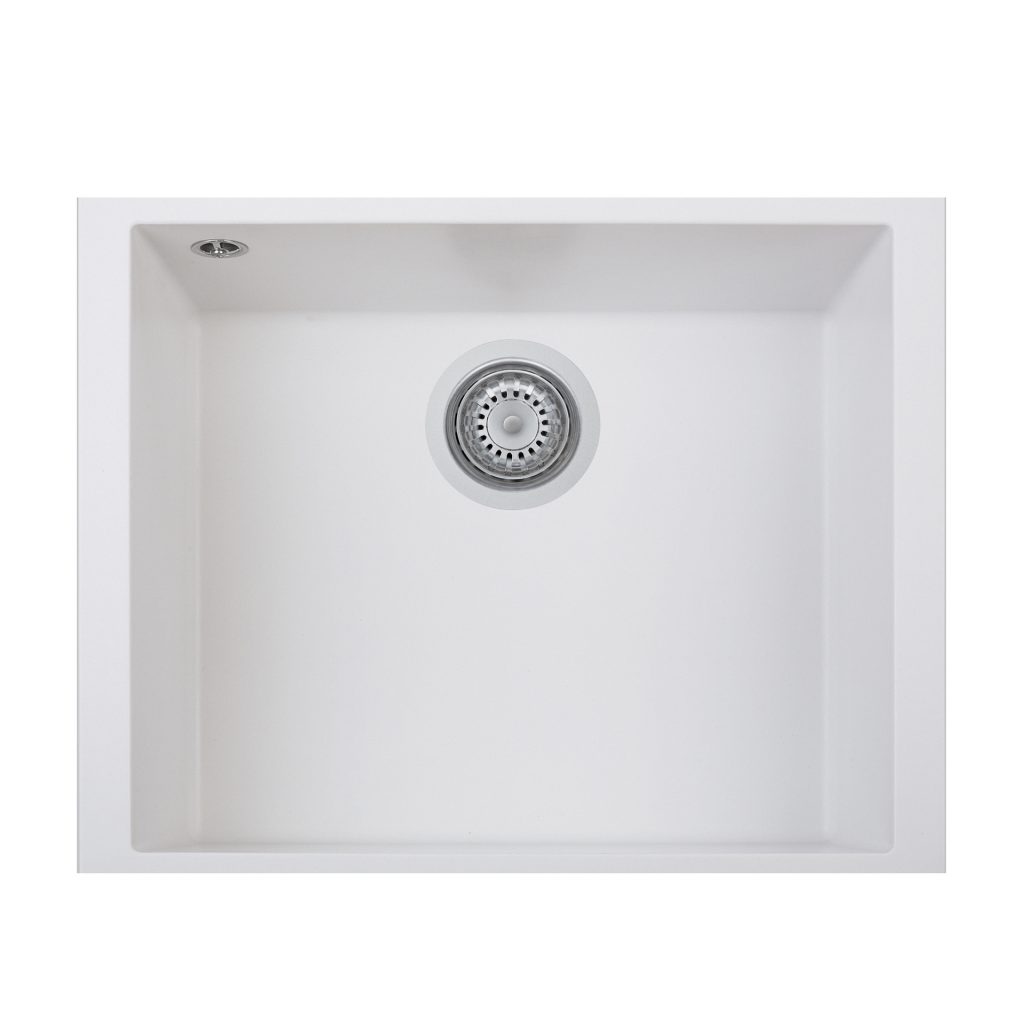 TELMA CUBE 5610 Single basin sink for undermount installation