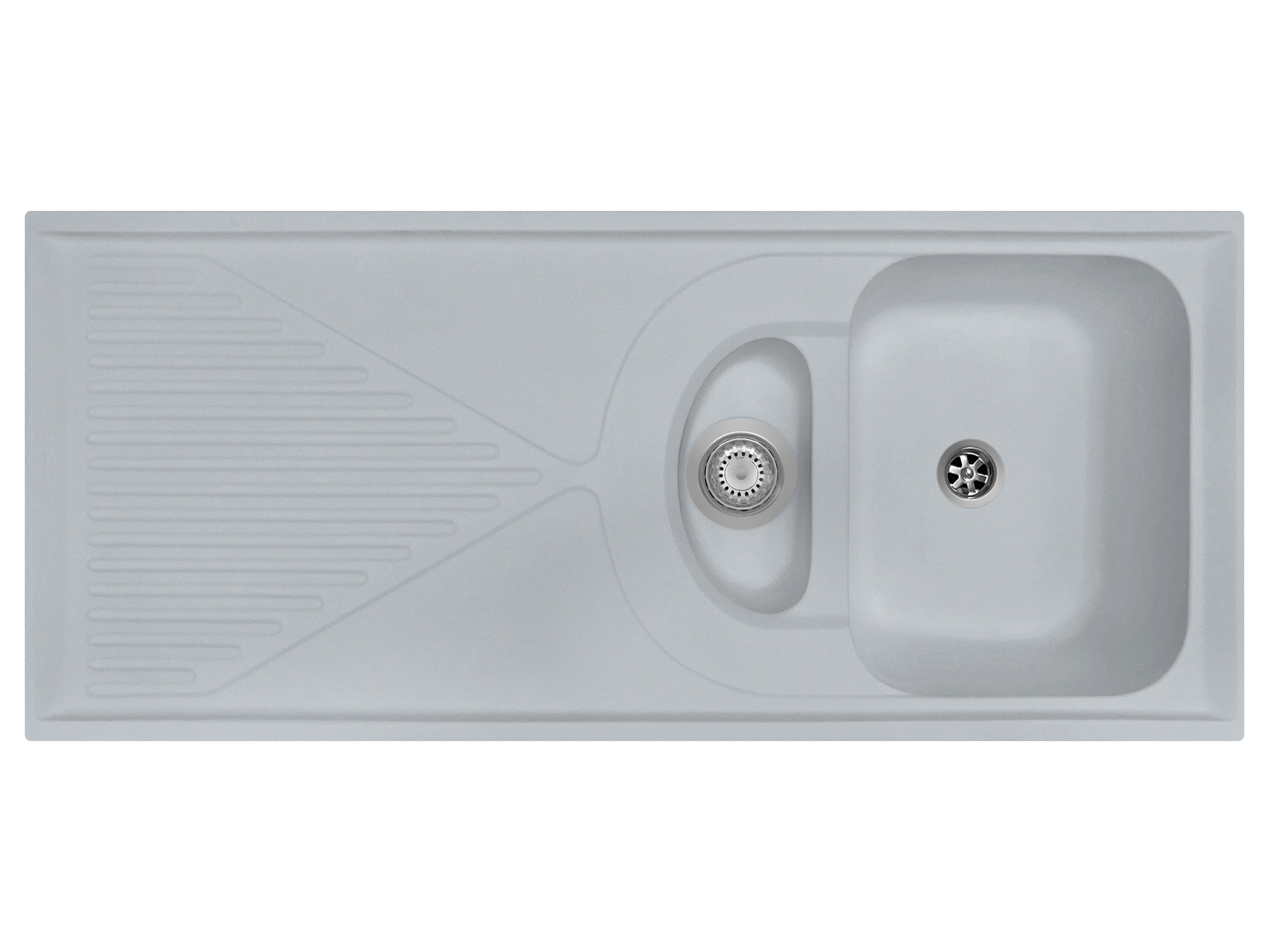 TELMA UNIVERSO 11615 one and a half basin sink with drainer